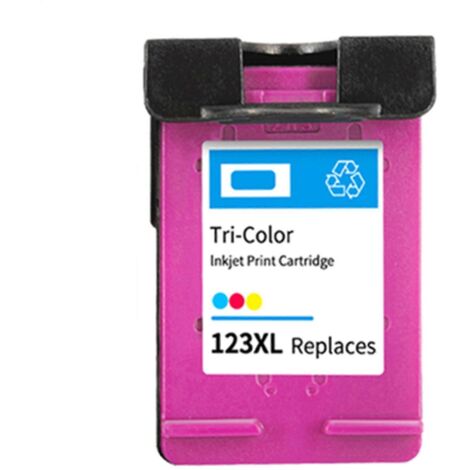 Cartouche d'encre noire HP 123 XL pour imprimante Deskjet 1110 2132 ...