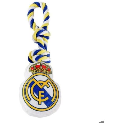 Juguete para perro - Real Madrid C.F. - Cuerda - Blanco - 15 x 33 x 10 cm