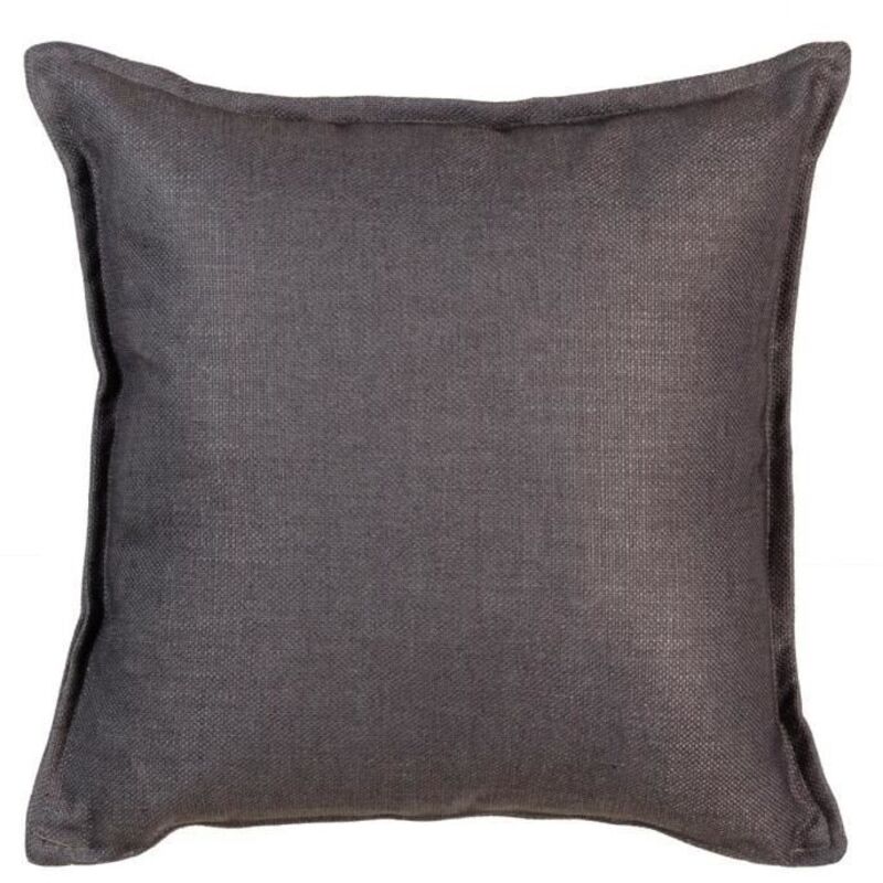 Cushion - 45 x 45 cm - Polyester - Dark Grey - Indoor