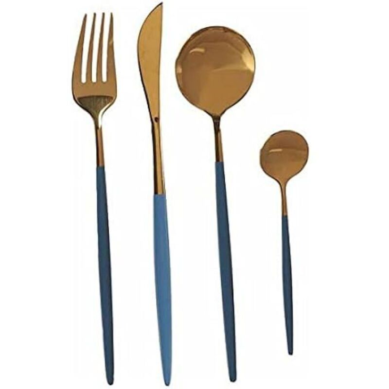 Cutlery set - Kinvara - Standard - Multicoloured - 24.5 x 16 x 5 cm