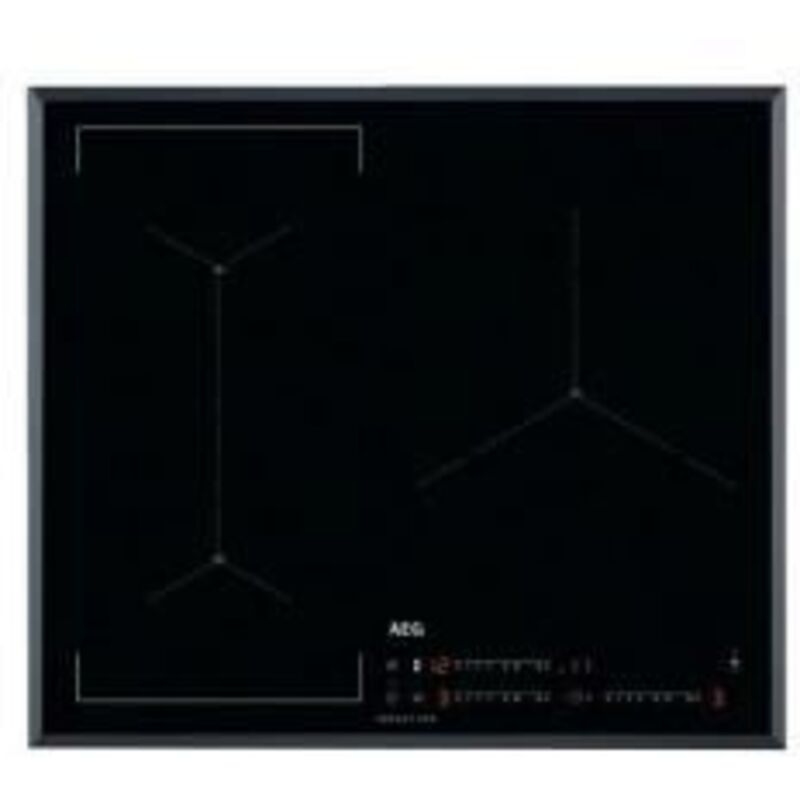 Induction Hob - AEG - IAE63421FB - 60 cm - 3 Cooking Zones - 10100 W