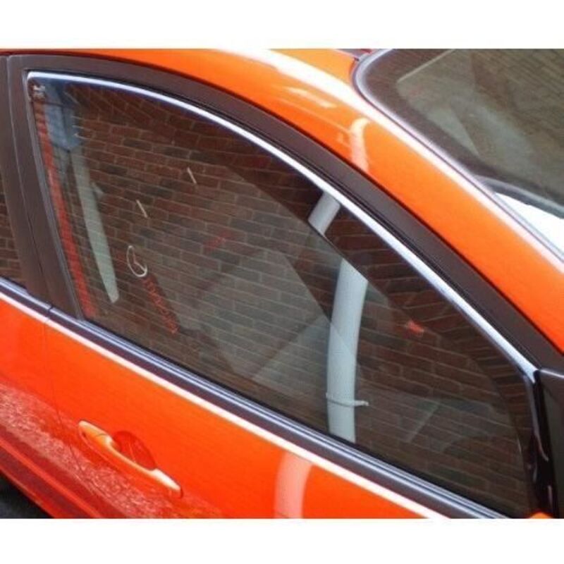 Set of 2 Heko Tinted Front Wind Deflectors, Easy to Adapt