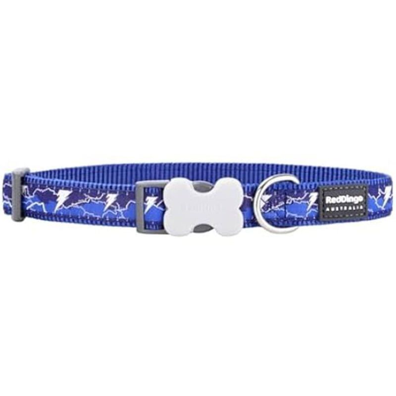 Dog Collar - RED DINGO - Lightning Style - Multicolor - 31-47 cm ...