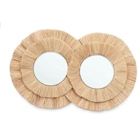 Wall Mirror - Gift Decor - Brown - Glass - 113 x 73 x 4 cm ...
