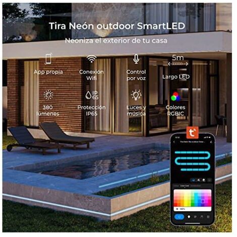 LED Neon Strip - KSIX - 5m - Waterproof - RGB - Outdoor