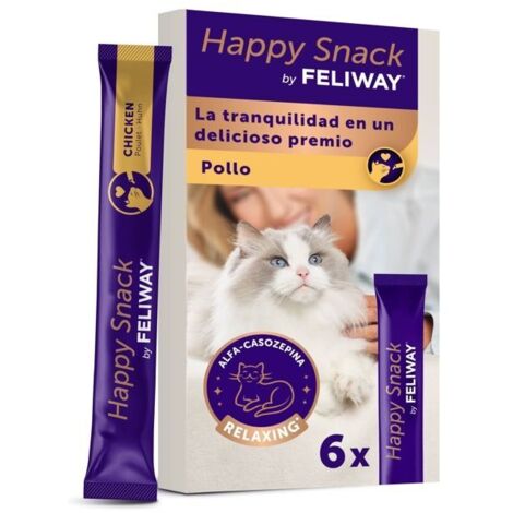Treats - CEVA - Happy Snack - Chicken - Alpha-casozepine - Calms cats