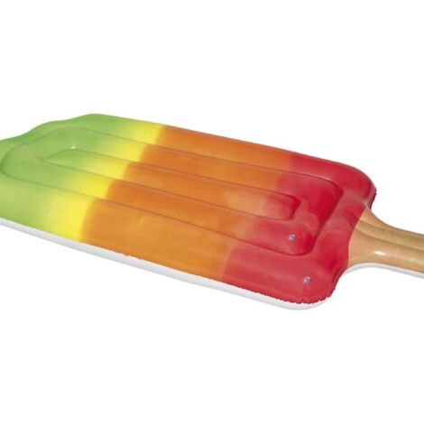 Inflatable mattress in the shape of multi-colored ice cream - BESTWAY ...