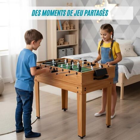 Game Table - DEVESSPORT - 7-in-1 Multigame - Foosball, Pool, Air Hockey ...