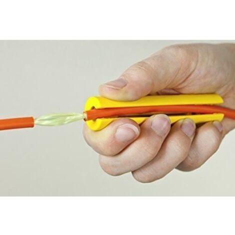 Jokari - T30700 - Fiber Strip DC cable stripper - Yellow - For ...