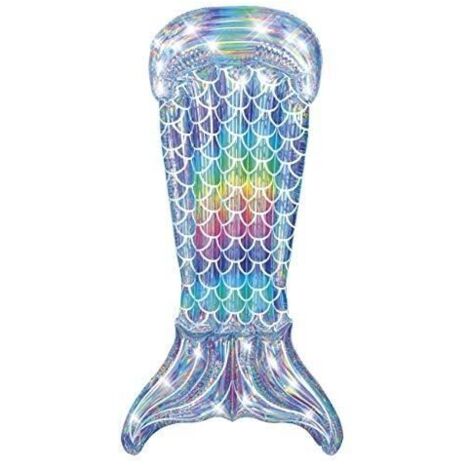 Floating Mattress - BESTWAY - Mermaid - 193 x 101 cm - Multicolor - PVC