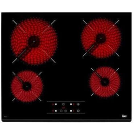 Ceramic Hot Plate - Teka - TB6415 - Built-in - Glass - 4 Cooking Zones