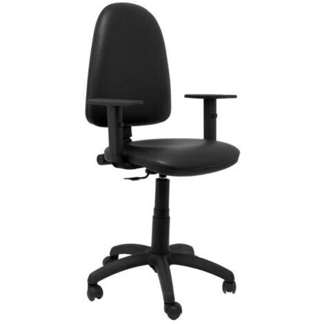 Ergonomic office chair with permanent contact mechanism and height ...