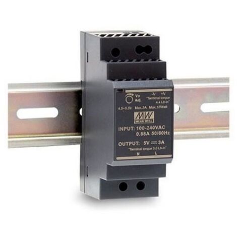 Power Supply - D-Link - HDR-30-24 - 36 W - DIN Rail - 24 V DC Output