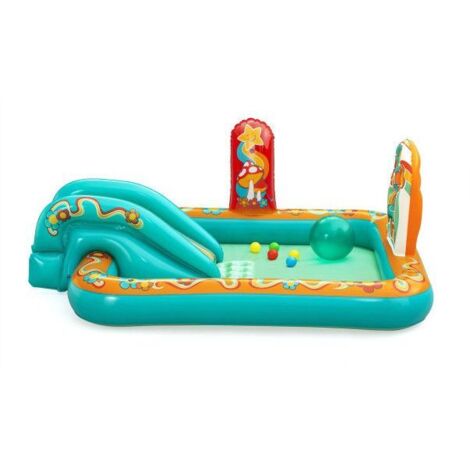 Inflatable Play Area and Pool - BESTWAY - Retro Groove - 193 cm x 152 ...