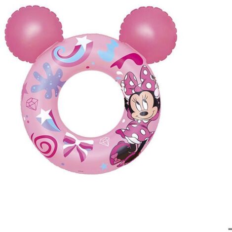 Bestway Disney Minnie Mouse Float With Ears 74x76 cm +3 to 6 Years Pool ...