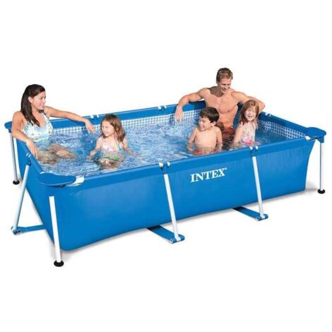 Intex Rectangular Frame Pool Above Ground Garden Outdoor Pool 91483