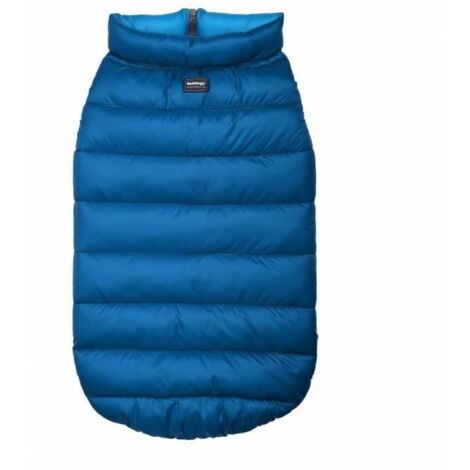 Reversible down jacket - RED DINGO - 35 cm - Waterproof - Blue and ...