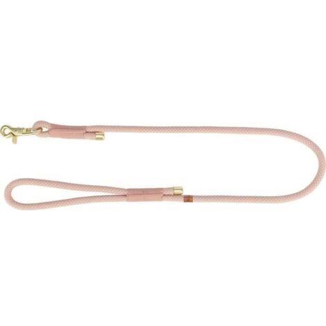 Laisse TRIXIE Soft Rope - S–XL: 1m - ø 10 mm - Rosa und hellrosa