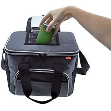 Isothermer Beutel - JATA - 970 Take Away - Schwarz/Grau - 15 Liter ...