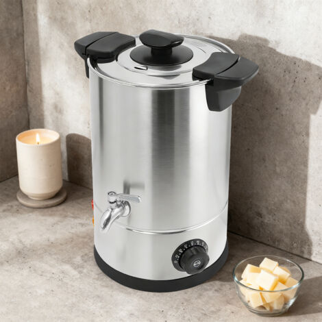 Cuve de fusion de cire 8 L grande machine bougies avec bec verseur ...