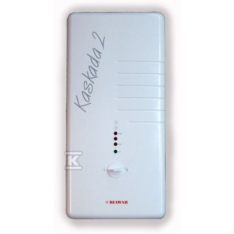 Biawar Kaskada 2 Durchlauferhitzer weiß 18 kW
