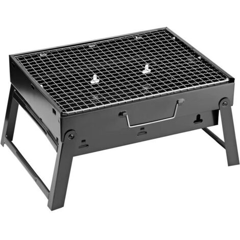 Barbecue - Mini barbecue portable pliable - Léger - Grande surface de ...