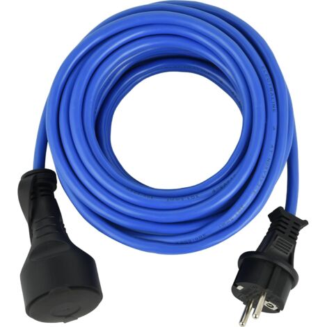 1 Rallonge électrique 20M, Câble AT-N05V3V3-F, Protection IP44, Usage ...