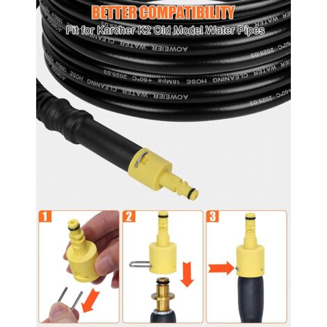 Pistolet Karcher K2 K5 K7 haute pression avec rallonge ajustable ...