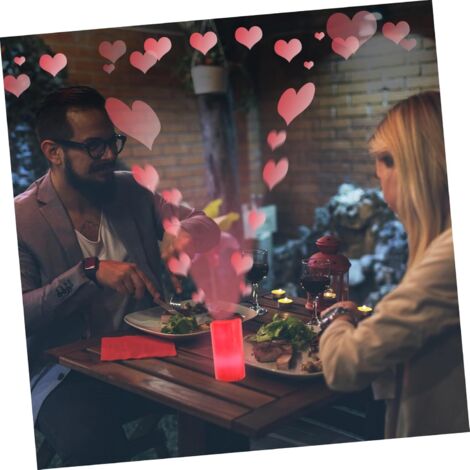 Lampe d'ambiance LED telecommandee pour soiree romantique et fete ...