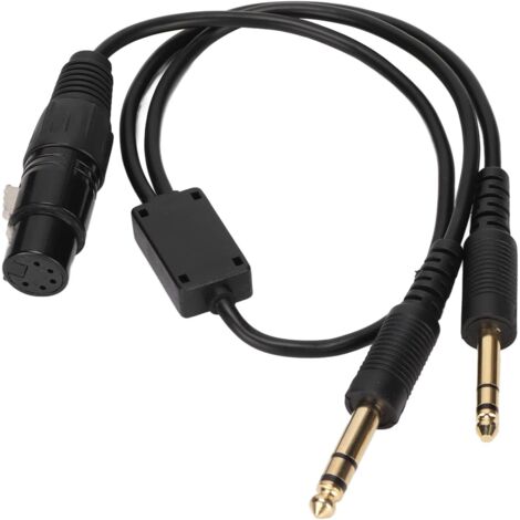 Adaptateur D'écouteurs XLR Aviation dans Le Câble du