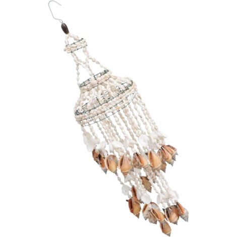 Carillon extérieur coquillages cloche suspendue déco zen balcon ...