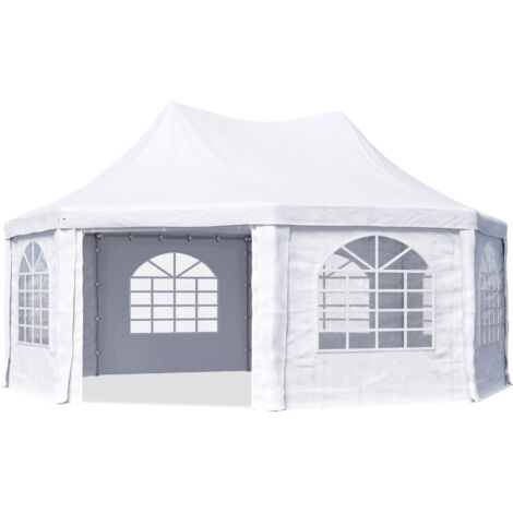 TOOLPORT Pagoda Tent Pavilion 6x6 m – Quick & Easy to Set Up with ...
