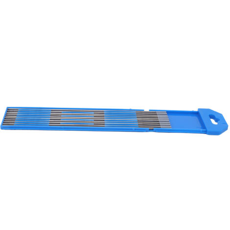 Lot de 10 électrodes à arc en tungstène WC20 de 2 mm pour soudage en ...