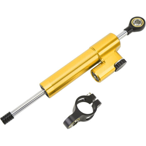 Stabilisateur de moto universel dore pour conduite sportive et circuit ...
