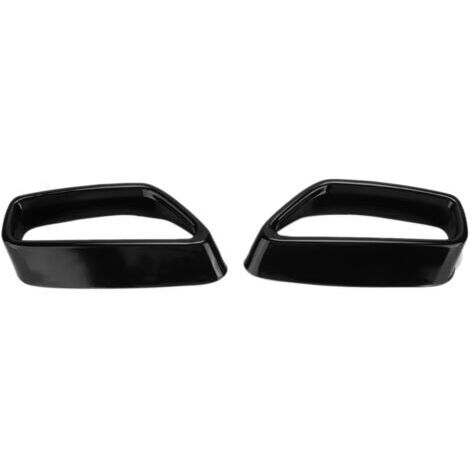 Couvercle de pot d'échappement résistant noir pour BMW G30 G38 18-21 ...