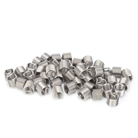 50 Pièces Manchon Fileté M10 x 1.5, Protection pour Écrous et Vis, Kit ...