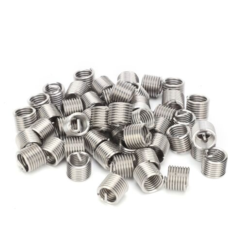 50 Pièces Manchon Fileté M10 x 1.5, Protection pour Écrous et Vis, Kit ...