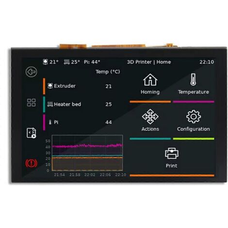Écran tactile LCD, pièces détachées pour imprimante 3D (carte)