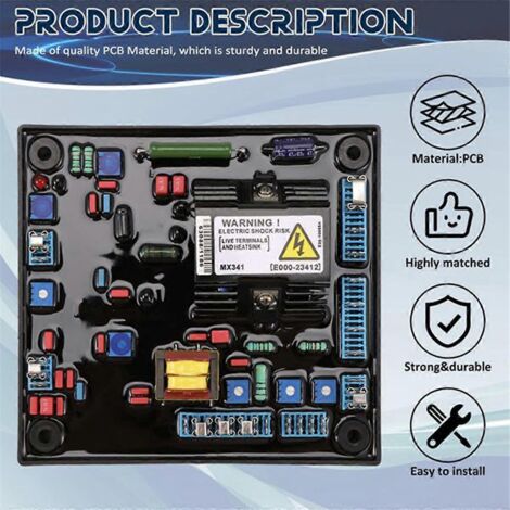 Module AVR MX341A régulateur automatique avec protection de sous ...