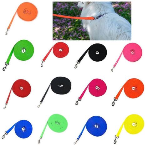 Laisse résistante pour chien de 3 à 15 mètres (10 à 50 pieds), anti ...