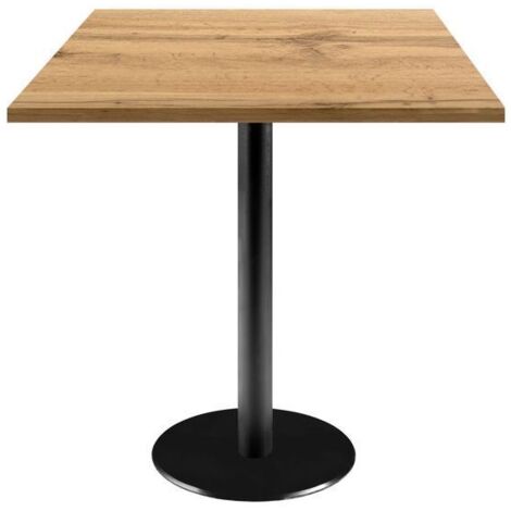 Table 70 x 70 cm - modèle Rome chêne armor