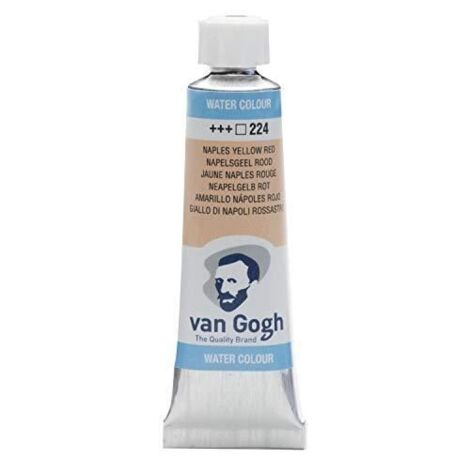 Van Gogh Watercolor Paint 10ml Tube Naples Yellow Red 224