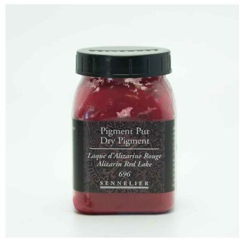Pigment pour création de peinture - pot 60 g - Laque d'Alizarine rouge