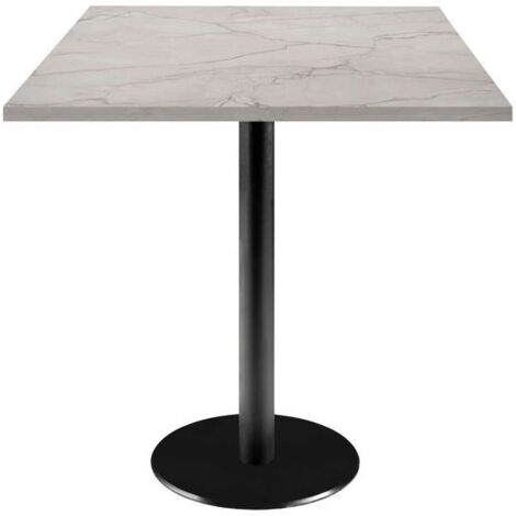 Table 70 x 70 cm - modèle Rome marbre yule