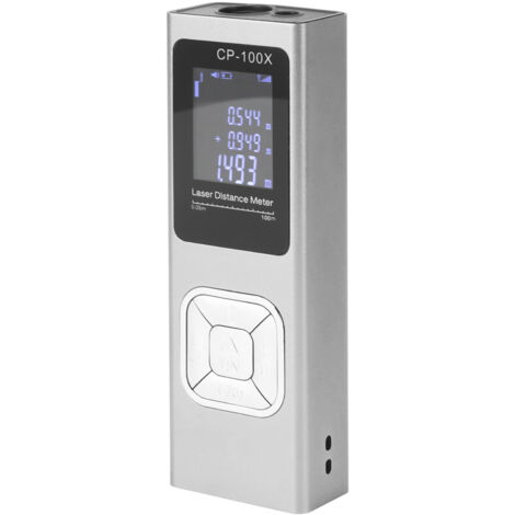 Laser Distance Meter Ultra Thin Rechargeable High Accuracy Mini Digital ...