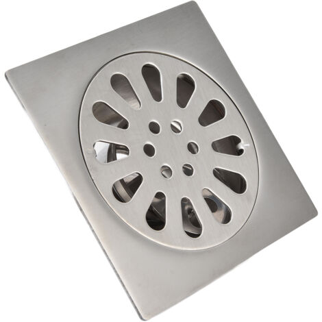 Shower Drain Square Shape Adjustable Tile Insertion Floor Drain Channel ...
