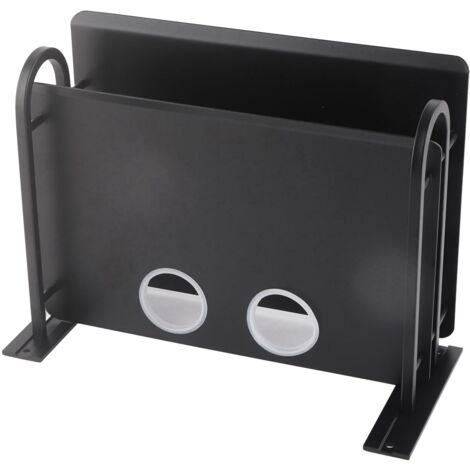 Double Layer Floating Wall Shelf TV Box Shelf Wall Mounted Router DVD ...