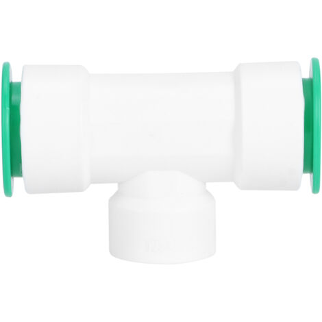 PPR Plastic 32mm Push‑In Type Water Pipe Tee Connector Plumbing ...