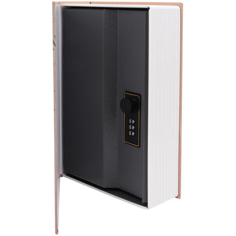 Mini Imitation Book Safe Box Password Locker Safety Storage Box for ...