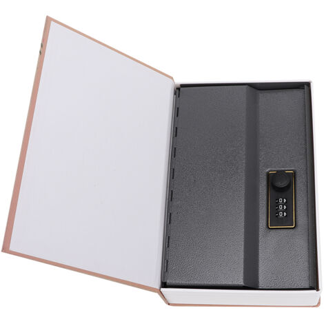 Mini Imitation Book Safe Box Password Locker Safety Storage Box for ...